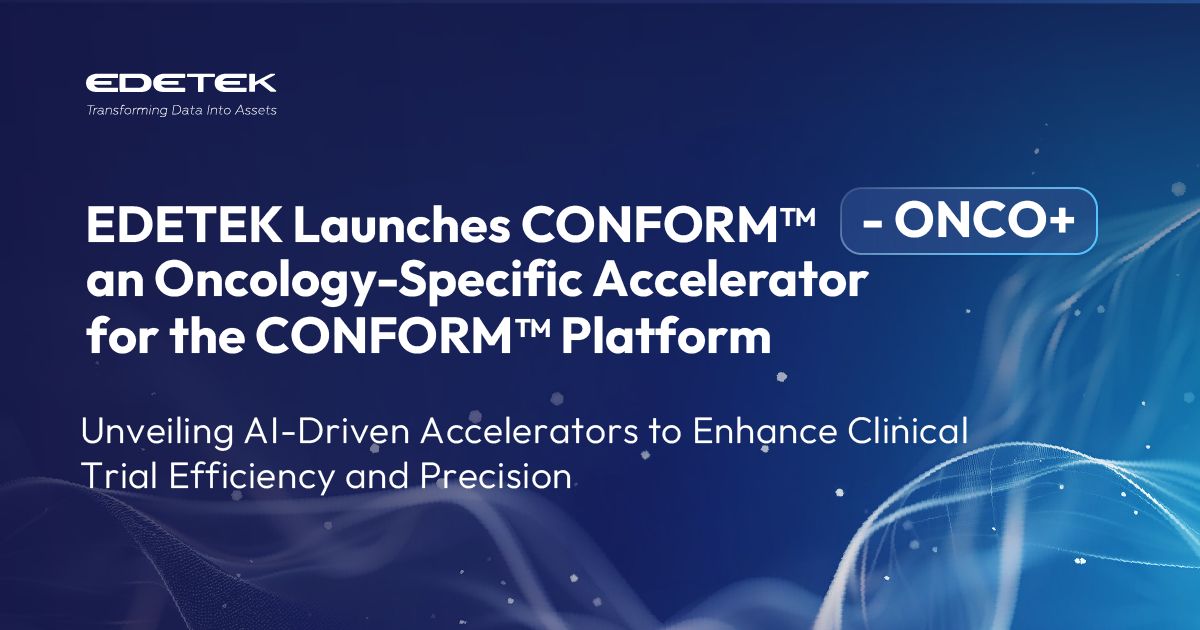 EDETEK Inc. | EDETEK Launches CONFORM™ - ONCO+, a Therapeutic Area ...
